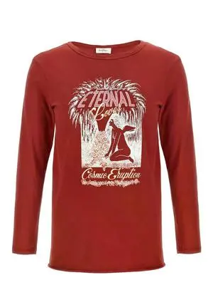 SECOND / LAYER Eternal Lover Graphic-print T-shirt - Red