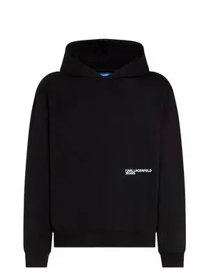 Karl Lagerfeld Karlism Hoodie - Black