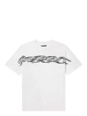 PURPLE BRAND Ribbon-print T-shirt