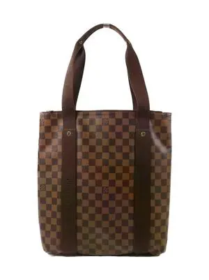 LOUIS VUITTON Beaubourg Damier Ebene Canvas Tote Bag - Brown