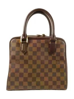 LOUIS VUITTON Brera Damier Ebene Tote Bag - Brown