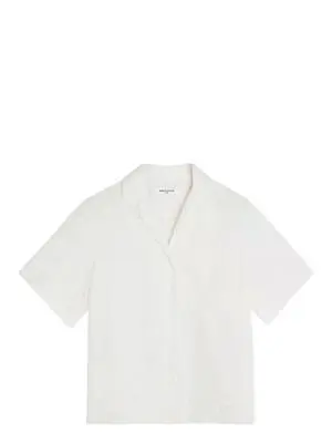Maison Kitsuné Embroidered Shirt - White