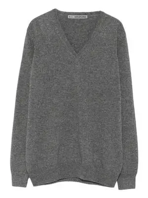 ANNAPURNA Annapurna V-Neck Knitted Sweater