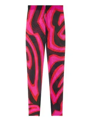 Emilio Pucci Iride-print Leggings - Black