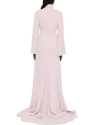 Solace London Swinton Draped Maxi Dress - Pink