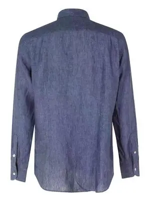 Seventy Long-sleeve Button-down Shirt - Blue