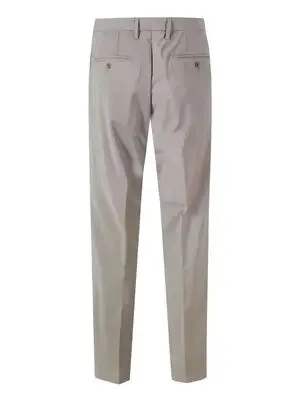 MYTHS Tailored Pleated Trousers - Neutrals