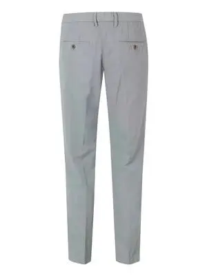MYTHS Belt-loop Pleated Trousers - Grey
