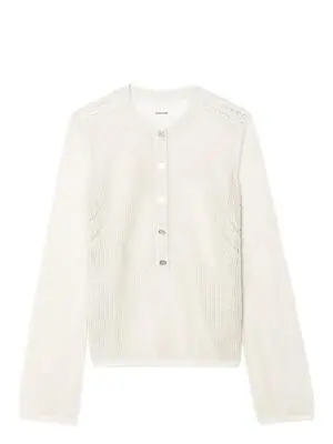 Zadig&Voltaire Mandala Henley T-shirt - Vanille