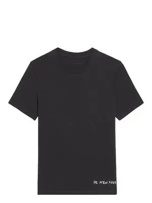 Zadig&Voltaire Tommy T-shirt - Anthracite