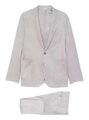 MANUEL RITZ Single-breasted Suit - Grey