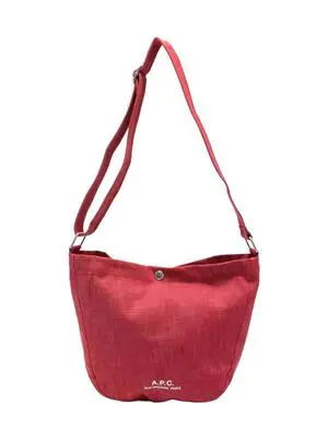 A.p.c. Journal Shoulder Bag - Red