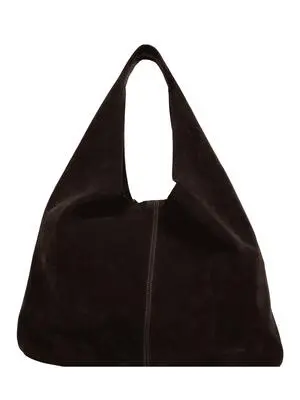 HAMEL ATELIER Richmond Suede Shoulder Bag - Brown
