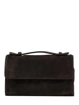 HAMEL ATELIER Avenue Suede Bag - Brown