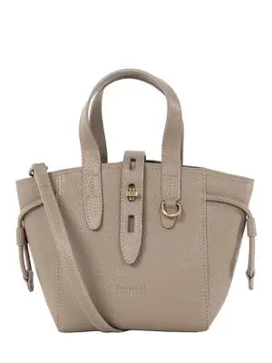 HAMEL ATELIER Spiga Leather Tote Bag - Black