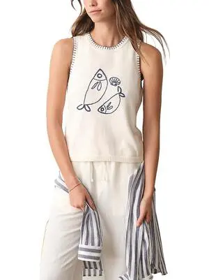 Marine Layer Marisol Sweater Tank Top - Pescare