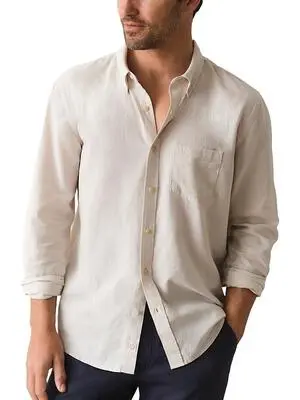 Marine Layer Better Than Linen Shirt - Flax