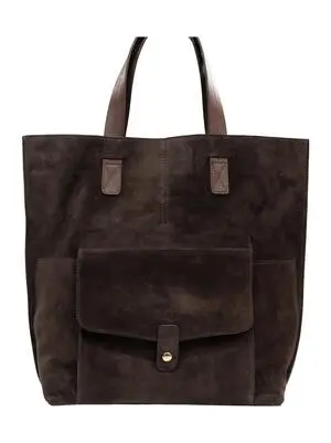 HAMEL ATELIER Goya Suede Crossbody Bag - Brown