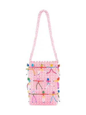 TILLIE BEADS Classic Bead Bag - Pink