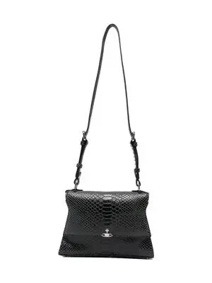 VIVIENNE WESTWOOD Orb Detail Shoulder Bag - Grey