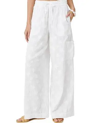 Splendid Caprice Star Pants - White