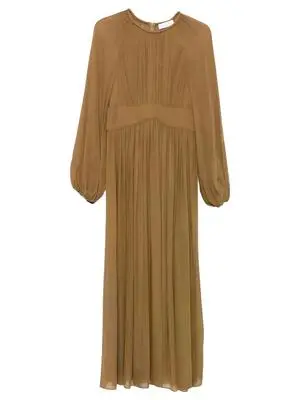Zimmermann Carousel Billow Maxi Dress - Brown