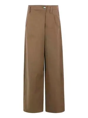 Brunello Cucinelli Wide-leg Jeans - Brown