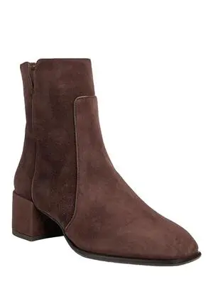 JIMMY CHOO Suede Ankle Boots - Chocolate