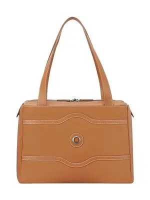 DELSEY PARIS Chatelet Air 2.0 Leather Tote Bag - Cognac