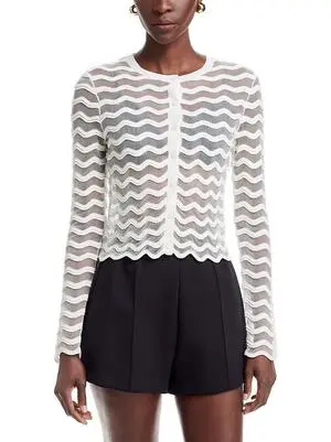 Simkhai Maxime Cardigan - Ivory