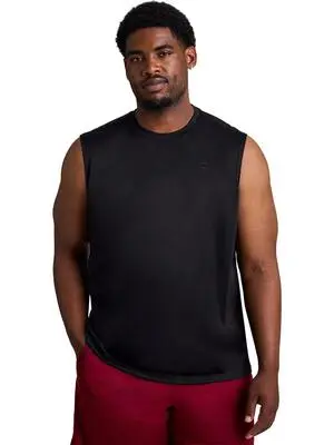 Champion Sport Muscle Tank With Reflective Logo - Black