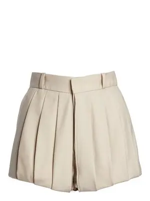 COPERNI Coperni Pleated High-Waisted Wool Shorts