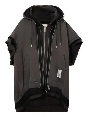 Mihara Yasuhiro Layered Vest - Black