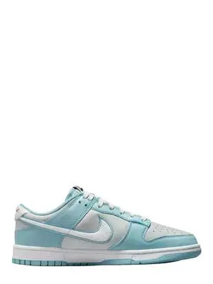 Nike Dunk Low Retro Fleece-swoosh Sneakers - Blue