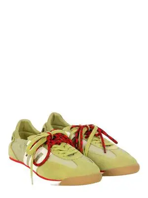 BACK 70 Rocket Logo-patch Panelled Sneakers - Green
