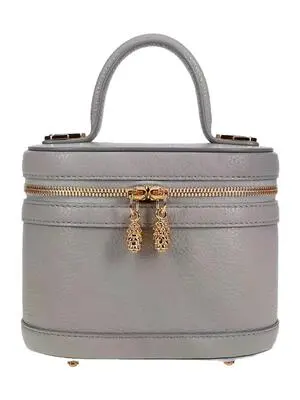 Tyler Ellis Small Victoria Leather Tote Bag - Grey