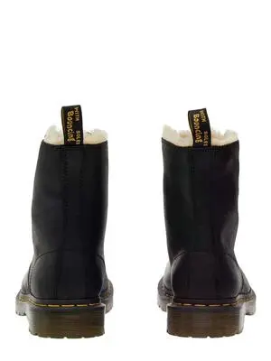 Dr. Martens 1460 Serena Lace-up Boots - Black