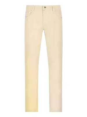 HANDPICKED Ravello Logo-patch Jeans - Neutrals