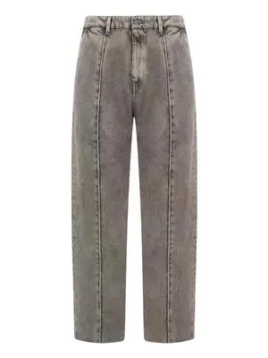 DIESEL® Straight-leg Distressed Jeans - Grey