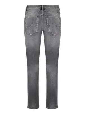 DIESEL® Distressed Straight-leg Jeans - Grey