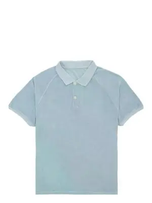 FORTELA Brody Buttoned Polo Shirt - Blue
