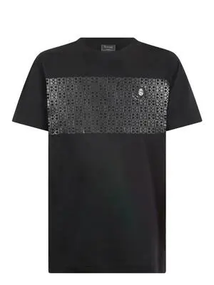BILLIONAIRE Monogram T-shirt - Black
