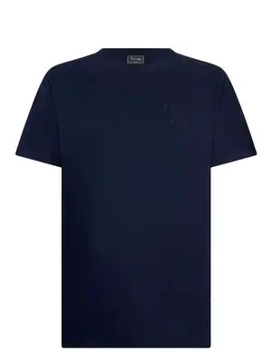 BILLIONAIRE Ss Round-neck T-shirt - Blue