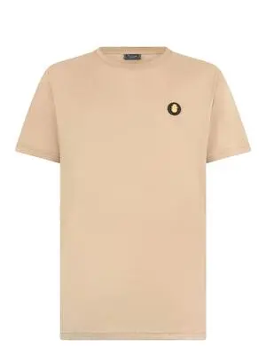 BILLIONAIRE Round-neck T-shirt - Neutrals