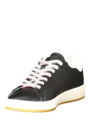 ESERCITO 1659 Logo Print Sneakers - Black