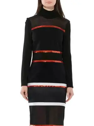 GIVENCHY Givenchy Sequined Sweater Dress