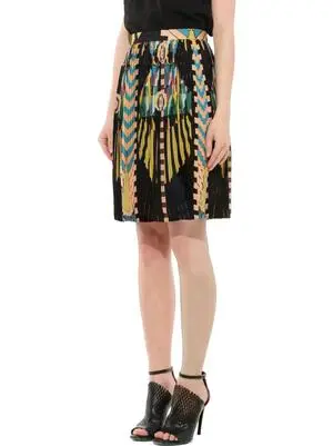 Givenchy Crazy Cleopatra Printed Midi Skirt - Multicolour
