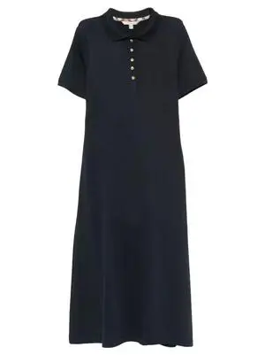Barbour Celeste Polo Midi Dress - Blue