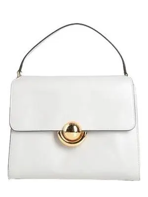 Furla Leather Flap Bag - Grey