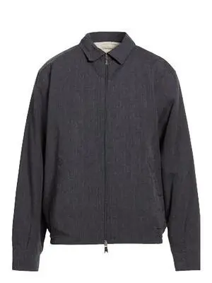 Crossley Harrington Jacket In Linen, Organic Cotton, And Recycled Cotton - Grey